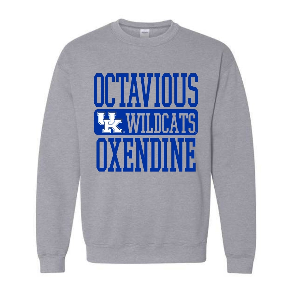 Octavious Oxendine Hardcourt Crewneck – Kentucky Branded
