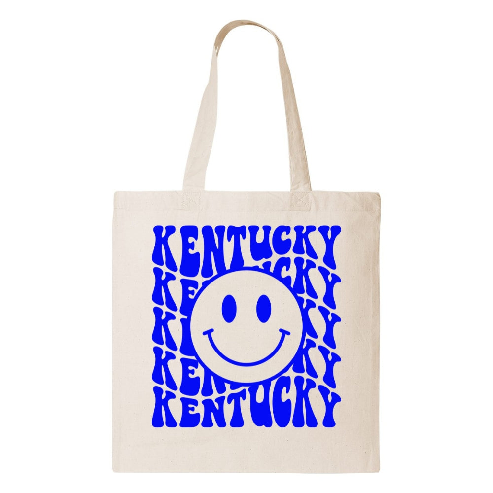Kentucky Smiley Tote Bag – Kentucky Branded