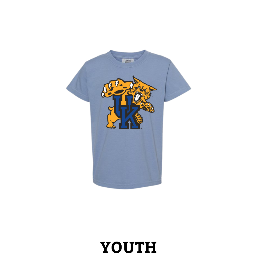 UK Vault Gold Wildcat Comfort Colors Youth T-Shirt – Kentucky Branded