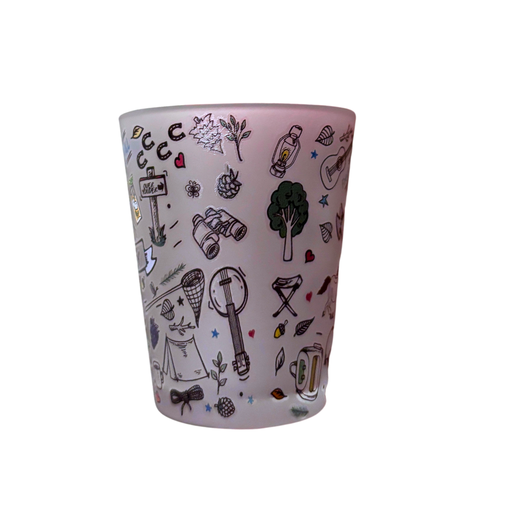 KY Camp Icons Shot Glass – Kentucky Branded