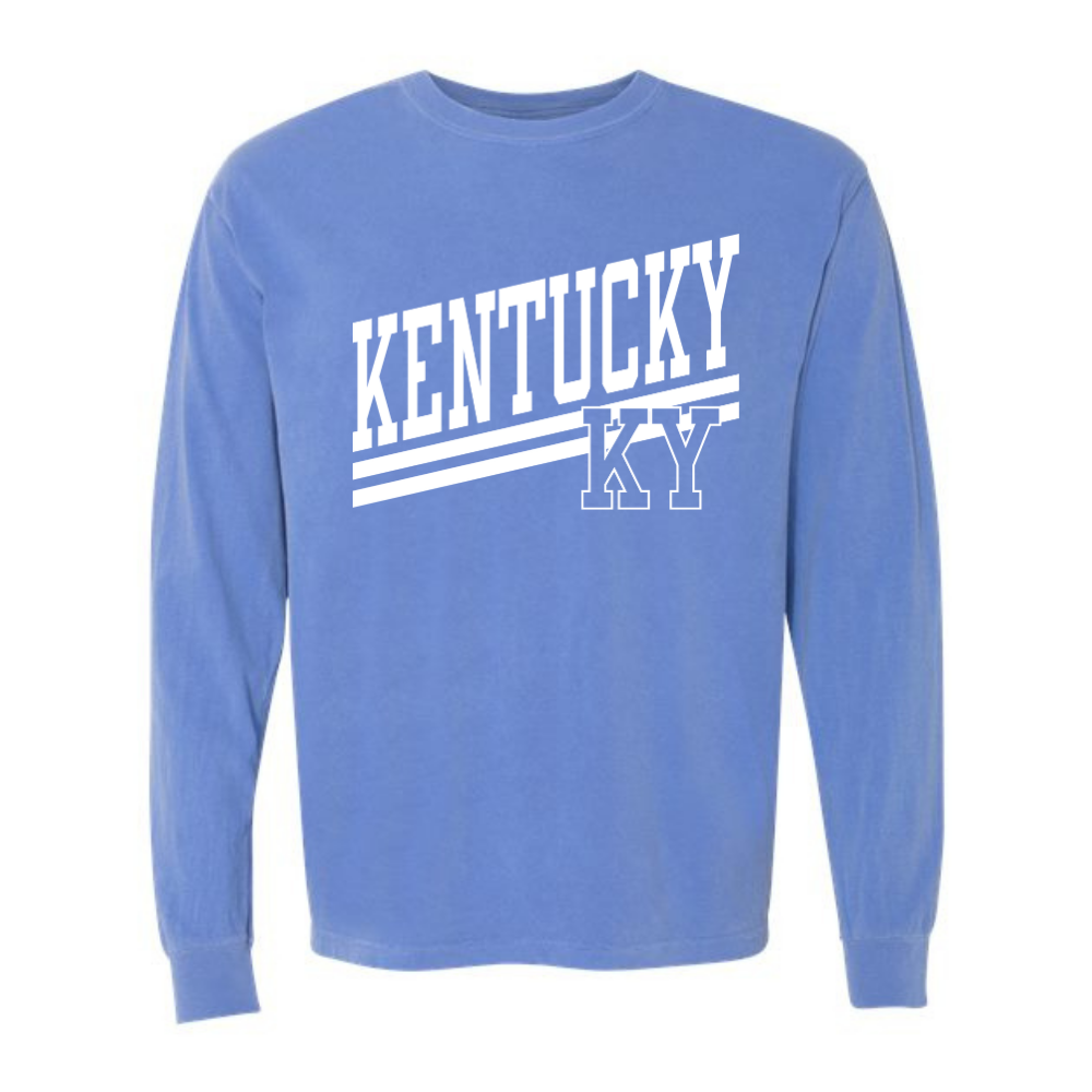Kentucky KY Varsity Comfort Colors Long Sleeve – Kentucky Branded
