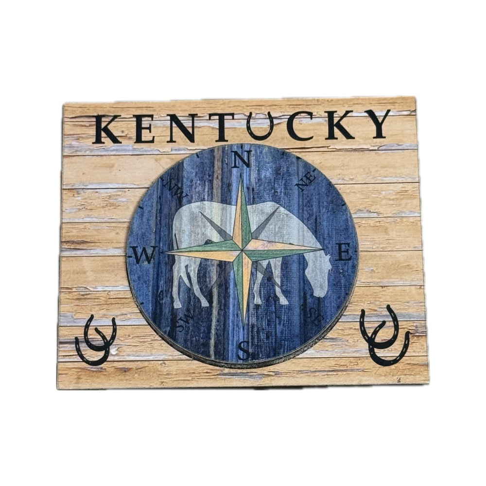 Horse Compass Magnet – Kentucky Branded