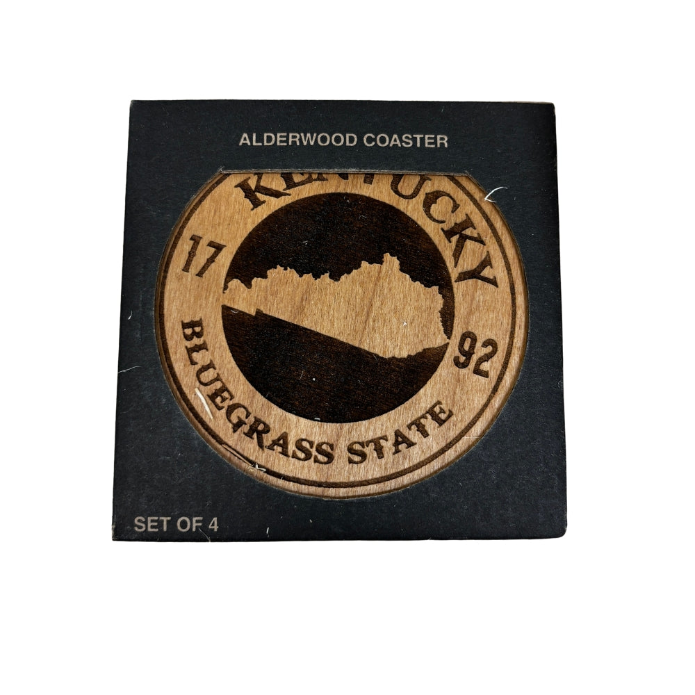 Kentucky Bluegrass State Coaster Set of 4 – Kentucky Branded