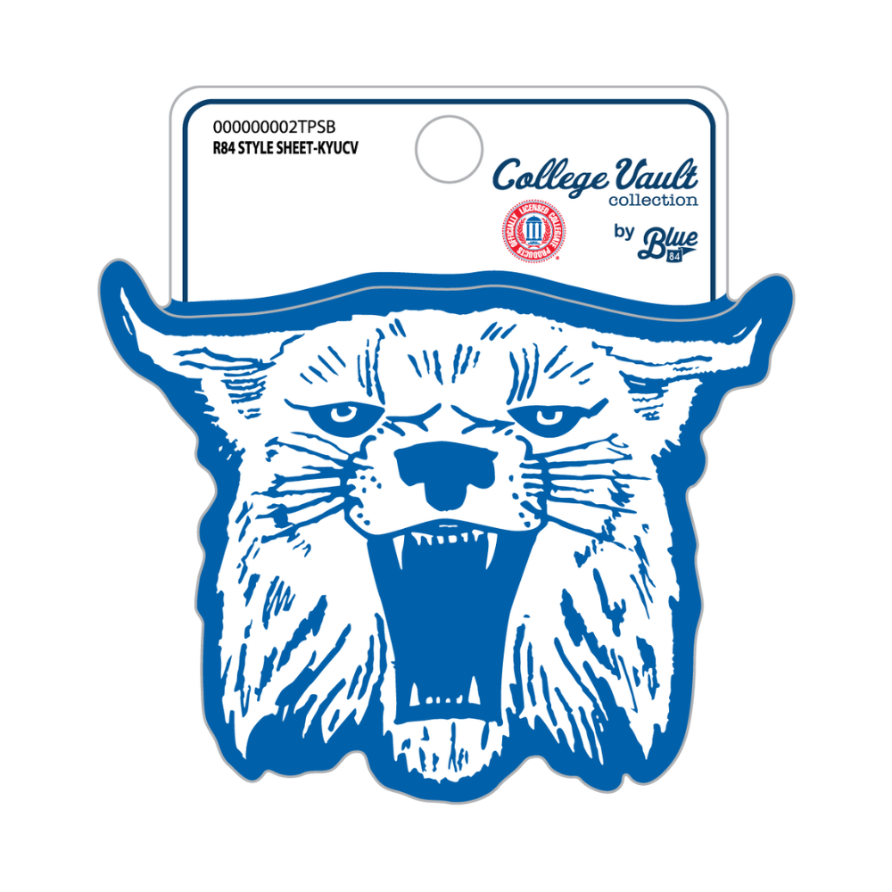 Kentucky Wildcats Vault Mascot Sticker – Kentucky Branded