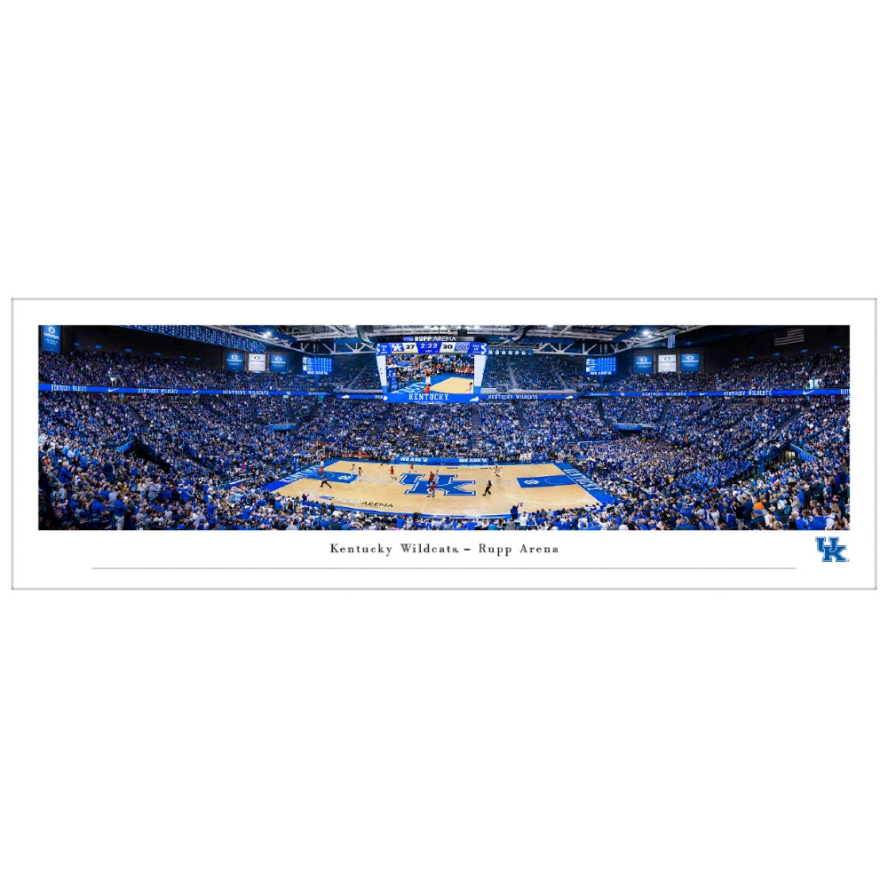 Kentucky Wildcats Basketball - Rupp Arena Panorama Print – Kentucky Branded